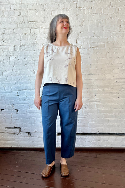 Wren Work Pants - Navy – Smoking Lily Handcrafted Goods